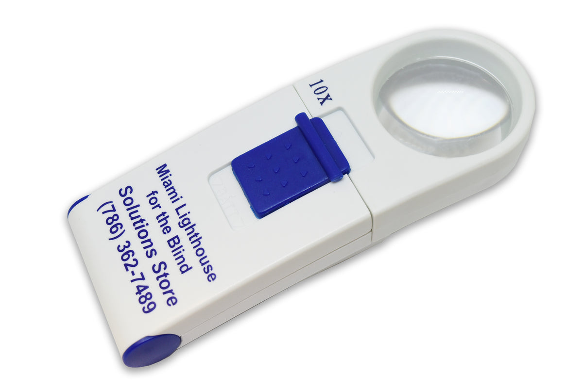 10X Hand-Held LED Magnifier "Miami Lighthouse" – Miami Lighthouse for ...