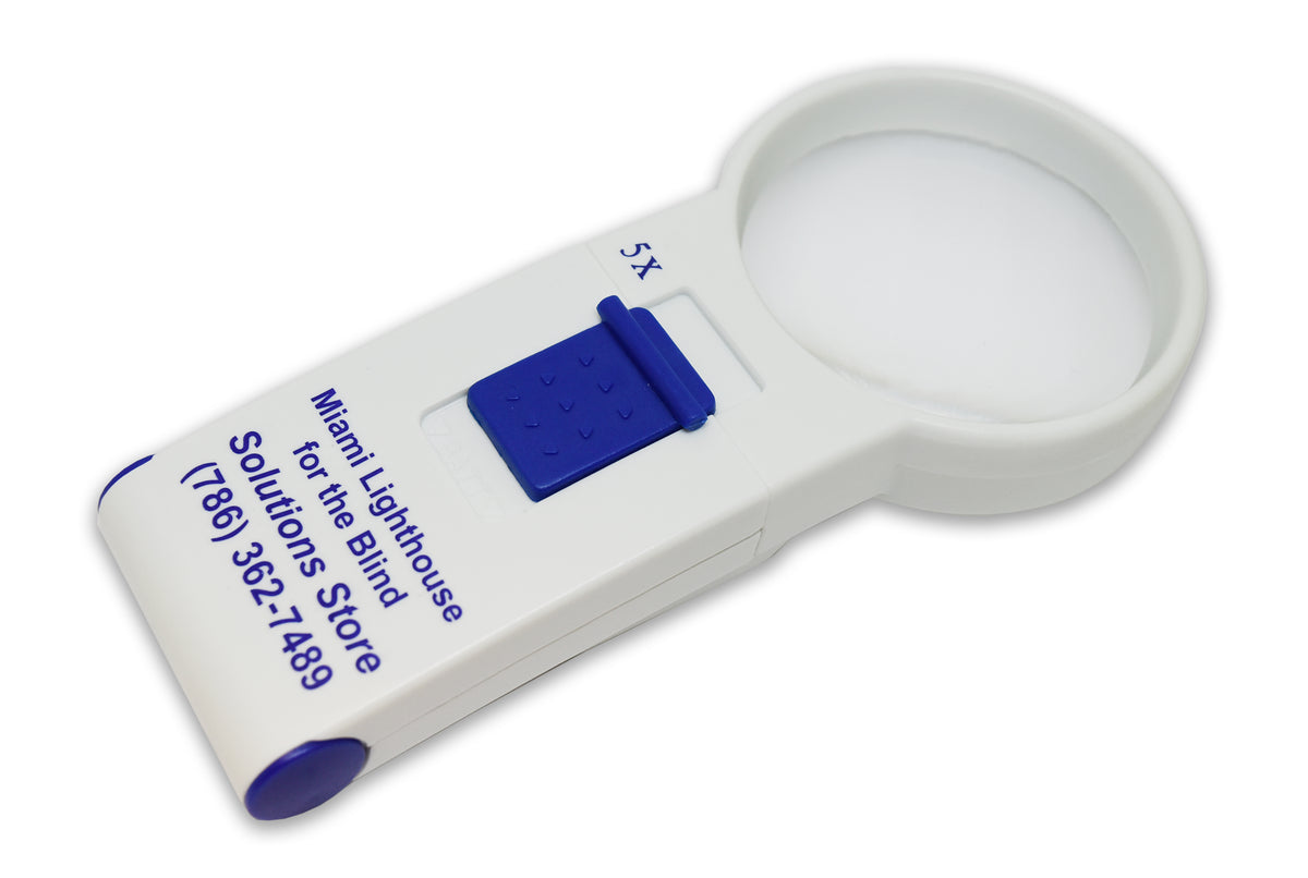 05x Hand-Held LED Magnifier "Miami Lighthouse" – Miami Lighthouse for ...